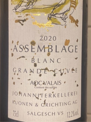 Johanniterkellerei Grande Cuvée Assemblage Blanc | Vivino Italia