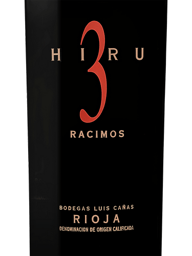 Luis Cañas Hiru 3 Rioja Racimos | Vivino US
