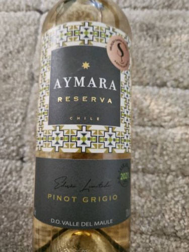 Aymara Reserva Edicion Limitada Pinot Grigio | Vivino US