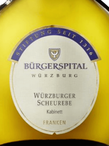 2021 Bürgerspital Würzburger Scheurebe Kabinett | Vivino US