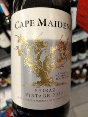 2020 Juno Cape Maidens Shiraz | Vivino US