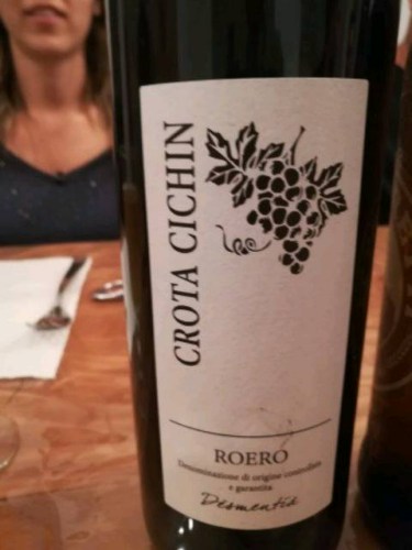 Crota Cichin Desmentia | Vivino US