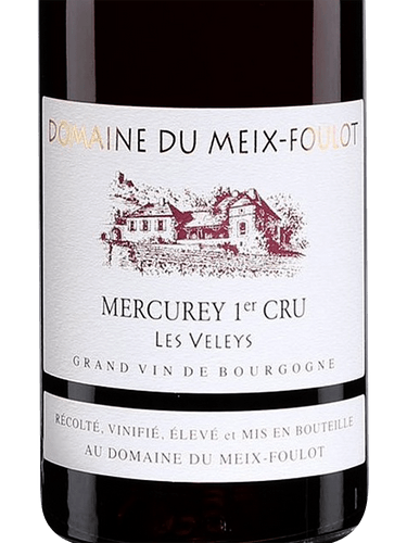 Domaine du Meix-Foulot Les Veleys Mercurey 1er Cru | Vivino Français