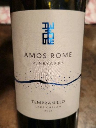 Amos Rome Vineyards Tempranillo | Vivino US