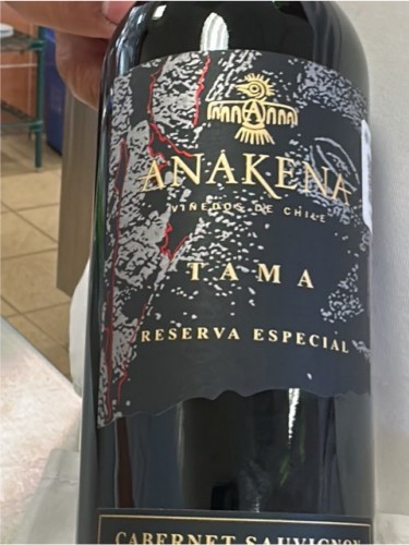 Anakena Tama Reserva Especial Cabernet Sauvignon | Vivino Brasil