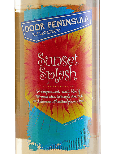 Door Peninsula Winery Sunset Splash | Vivino France