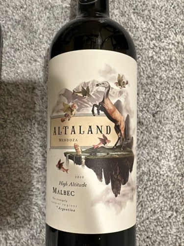 2020 Altaland High Altitude Malbec | Vivino US