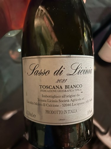 Tenuta Licinia Sasso di Licinia Bianco | Vivino US