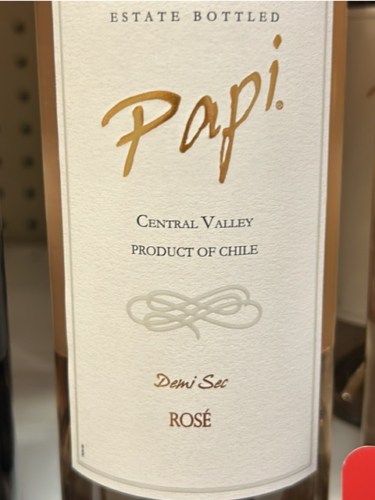 Papi Rosé Demi Sec | Vivino US