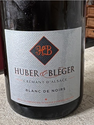 Huber & Bleger Crémant d'Alsace Blanc de Noirs | Vivino US