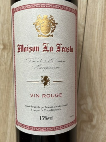 Gabriel Corcol Maison La Feasta Rouge | Vivino US