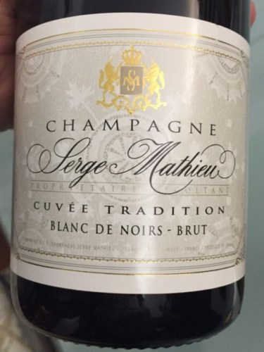 N.V. Serge Mathieu Cuvée Tradition Blanc de Noirs Brut Champagne | Vivino US