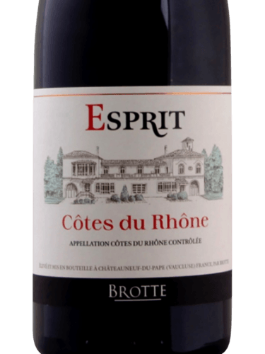 Brotte Esprit Côtes du Rhône | Vivino English