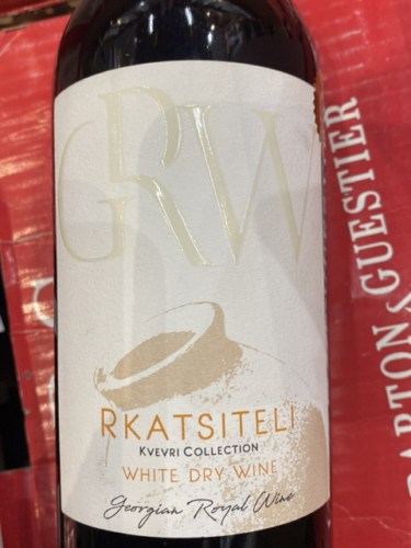 GRW Georgian Royal Kvevri Collection Rkatsiteli White Dry | Vivino ...