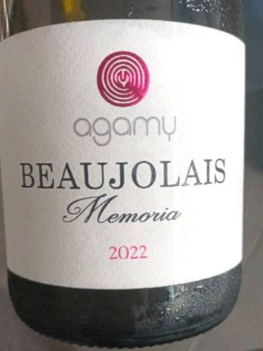 Agamy Memoria Beaujolais | Vivino US
