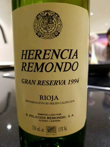 Palacios Remondo Rioja Gran Reserva Herencia | Vivino US