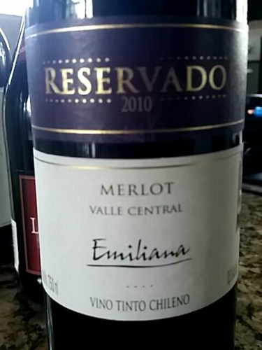 Emiliana Reserva Merlot | Vivino US