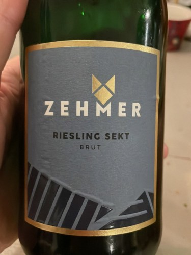 Zehmer Kreuznacher Katzenhölle Riesling Sekt Brut | Vivino US