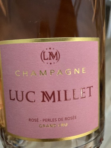 Luc Millet Perles de Rosée Rosé Champagne Grand Cru | Vivino US