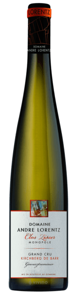 Andre Lorentz Clos Zisser Monopole Gewürztraminer Alsace Grand Cru ...