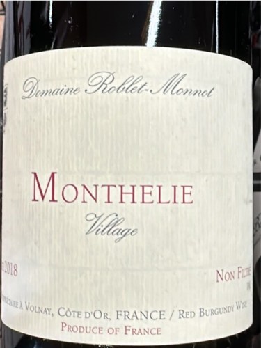 Roblet-Monnot Pere et Fils Monthélie 'Village' | Vivino Australia