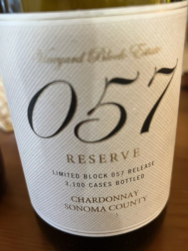 Vineyard Block Estate 057 Reserve Chardonnay | Vivino English