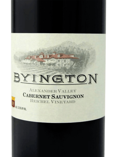 Byington Vineyard and Winery Reichel Vineyard Cabernet Sauvignon ...