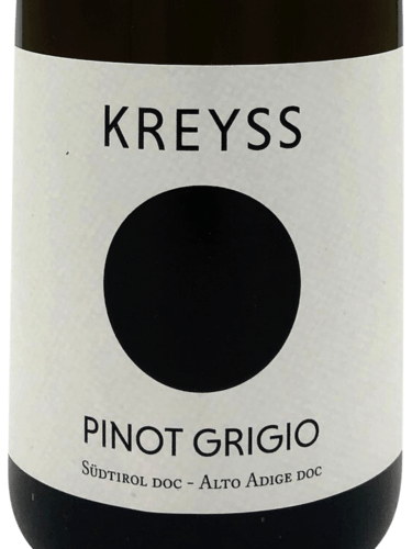 Kreyss Pinot Grigio | Vivino English
