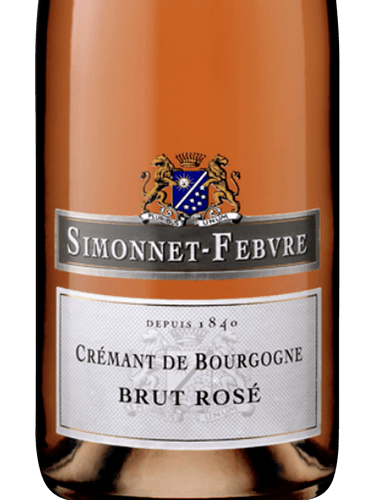 N.V. Simonnet-Febvre Crémant de Bourgogne Brut Rosé | Vivino English