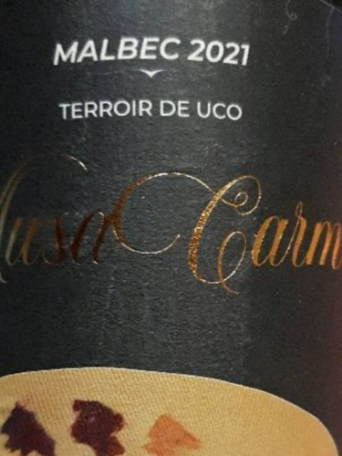 Musa Carmín Malbec | Vivino US