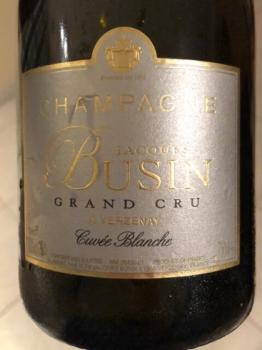Jacques Busin Cuvée Blanche Champagne Grand Cru 'Verzenay' | Vivino US