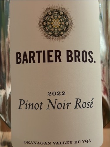 Bartier Bros. Pinot Noir Rosé | Vivino US
