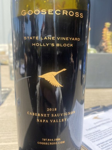 Goosecross State Lane Vineyard Holly's Block Cabernet Sauvignon ...