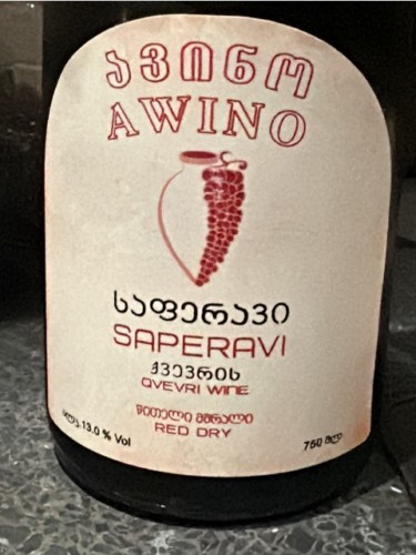 Awino Saperavi | Vivino US