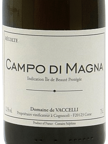 Domaine de Vaccelli Campo di Magna | Vivino France