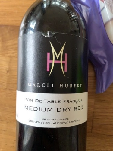 Marcel Hubert Medium Dry Red | Vivino Brasil