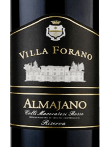 Villa Forano Almajano Colli Maceratesi Rosso Riserva | Vivino US