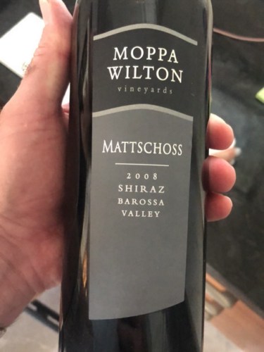 Moppa Wilton Mattschoss Shiraz | Vivino US