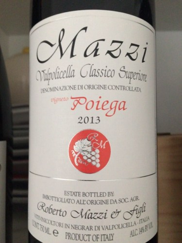 2018 Roberto Mazzi Vigneto Poiega Valpolicella Classico Superiore | Vivino