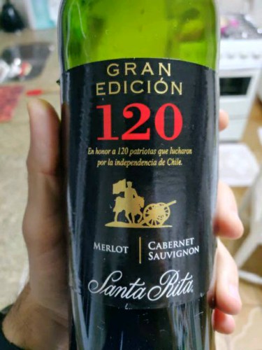 Santa Rita 120 Gran Edición Merlot - Cabernet Sauvignon | Vivino US