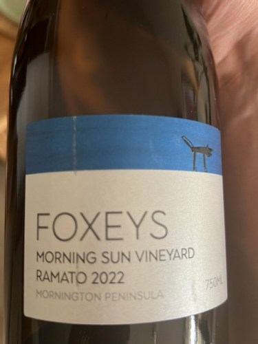 Foxeys Hangout Morning Sun Vineyard Ramato | Vivino English