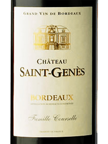 Château Thieuley Château Saint-Genès Bordeaux Rouge | Vivino France