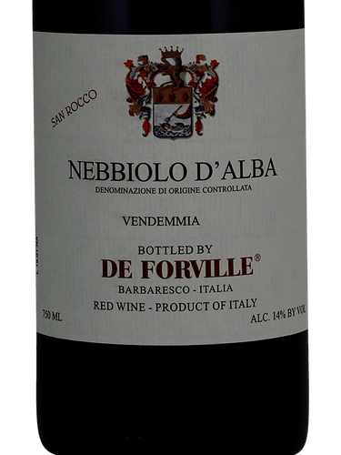 De Forville San Rocco Nebbiolo d'Alba | Vivino English