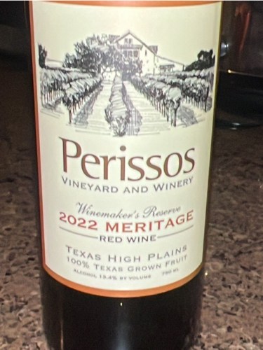 Perissos Winemaker's Reserve Meritage | Vivino US