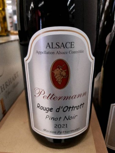 Pettermann Rouge d'Ottrott Pinot Noir | Vivino US