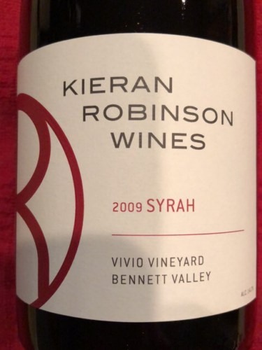 Kieran Robinson Vivio Vineyard Syrah | Vivino US