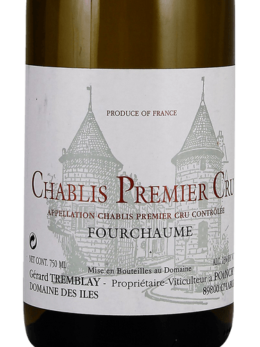 Gerard Tremblay Chablis Premier Cru 'Fourchaume' | Vivino English