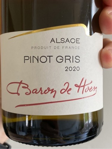 2021 Cave de Beblenheim Baron de Hoen Pinot Gris | Vivino US