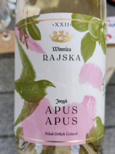 2018 Winnica Rajska Jerzyk Apus Apus | Vivino US