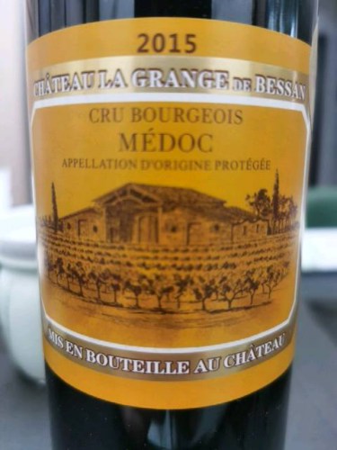 2015 Château La Grange de Bessan Médoc | Vivino US